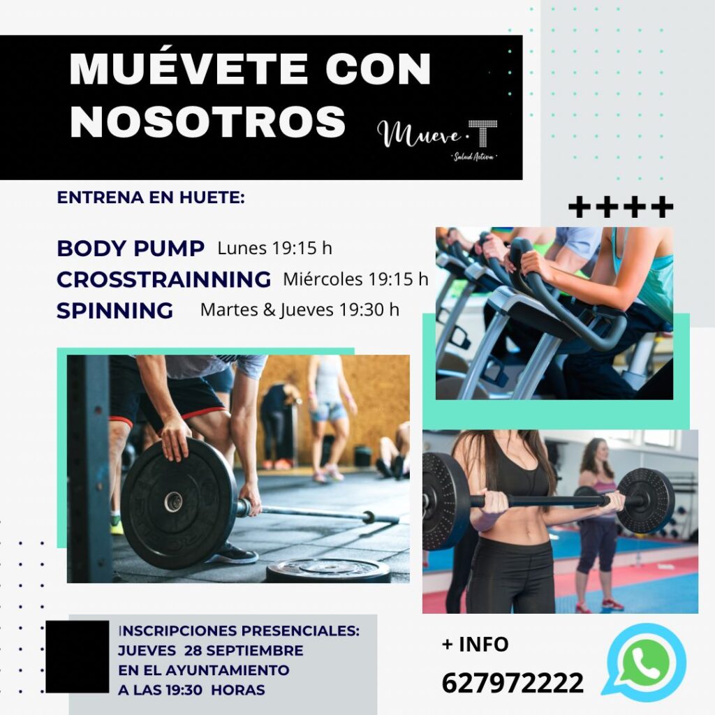 Abiertas inscripciones para el Gimnasio móvil en Huete - Ayuntamiento ...